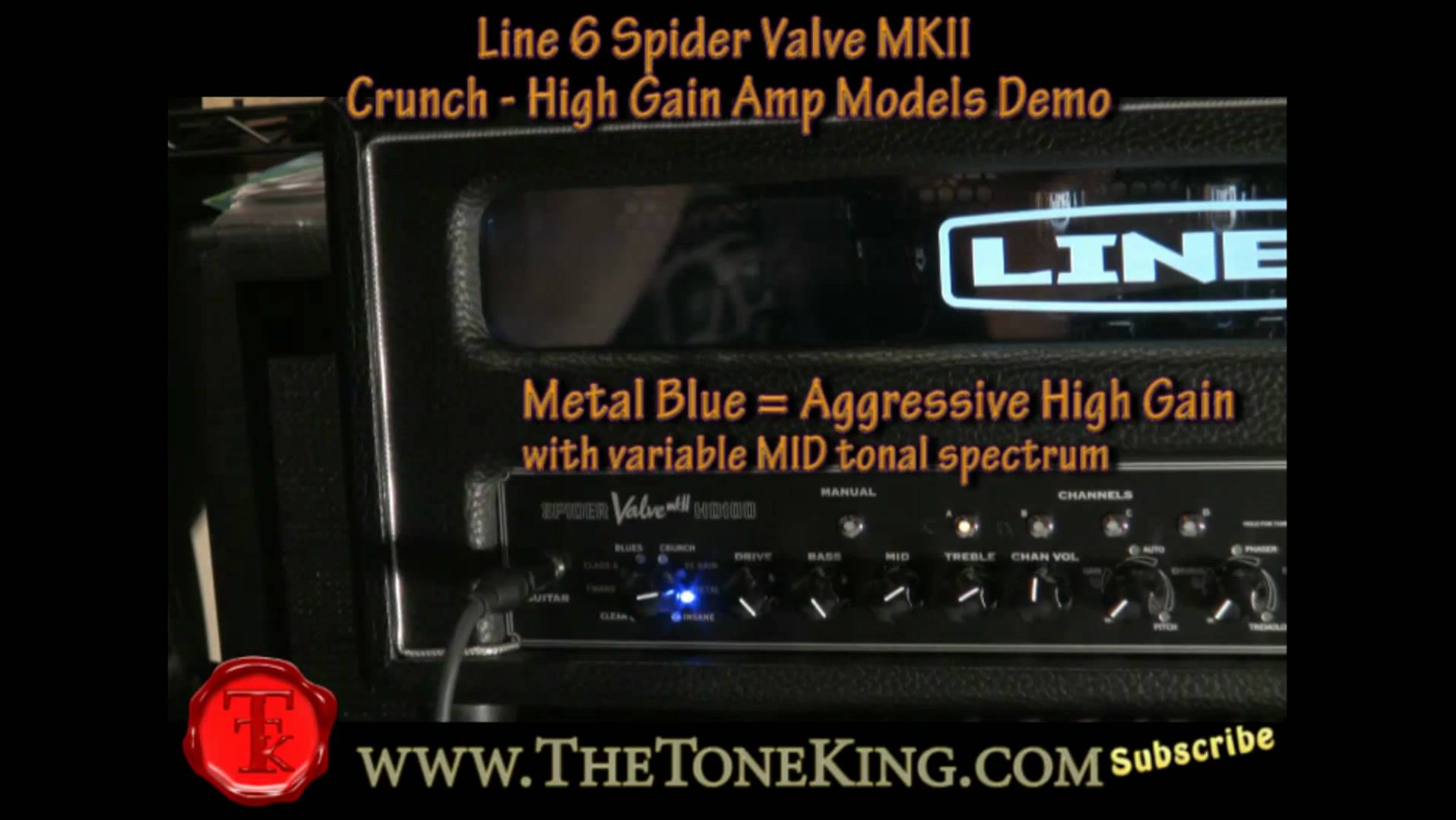 A quick walk-through of the Line 6 Tube Spider Valve MKII Gain Amp ...