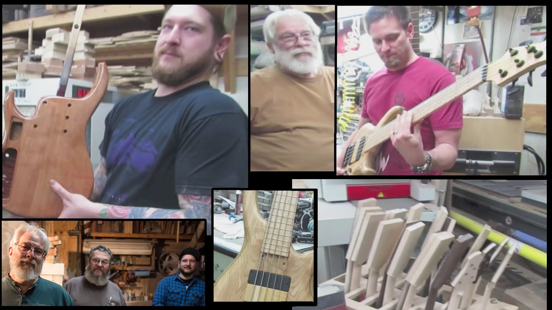 Behind the scenes : CUSTOM SHOP TOUR & wood-shop of Michael Tobias ...