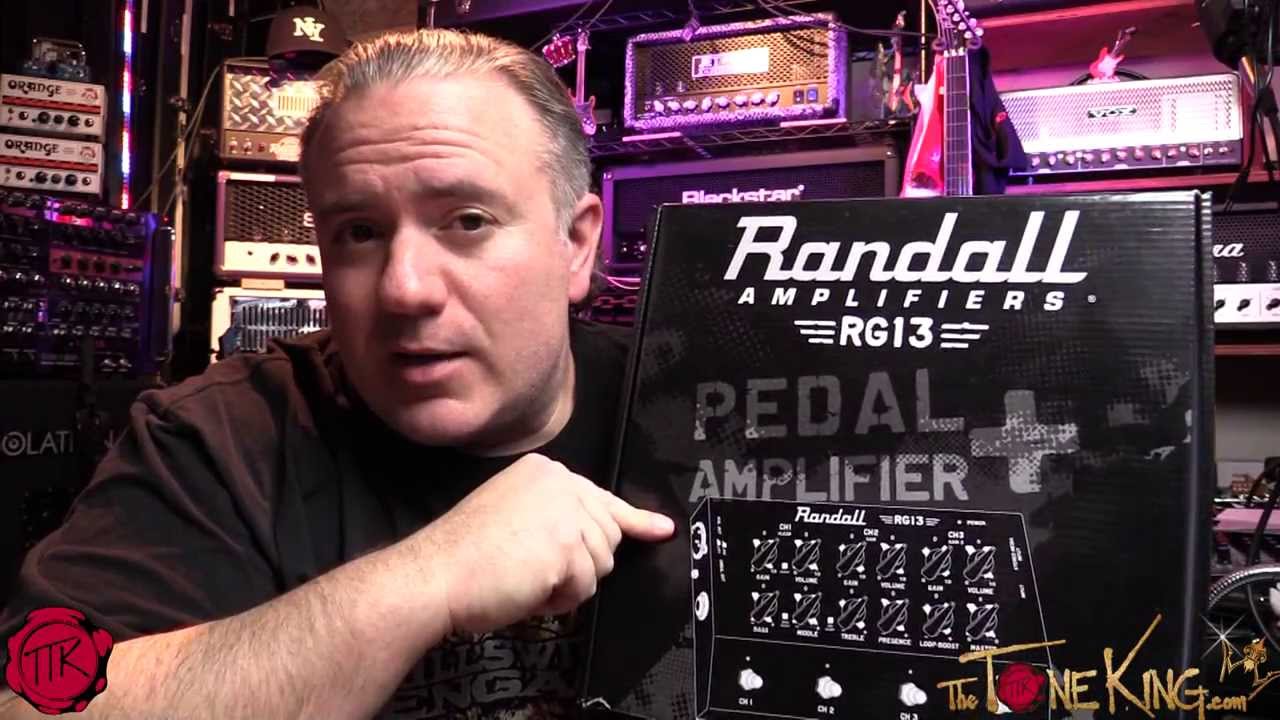 Behind the Scenes RANDALL RG13: 3P3D2013-DAY30 Unboxing : The Tone King
