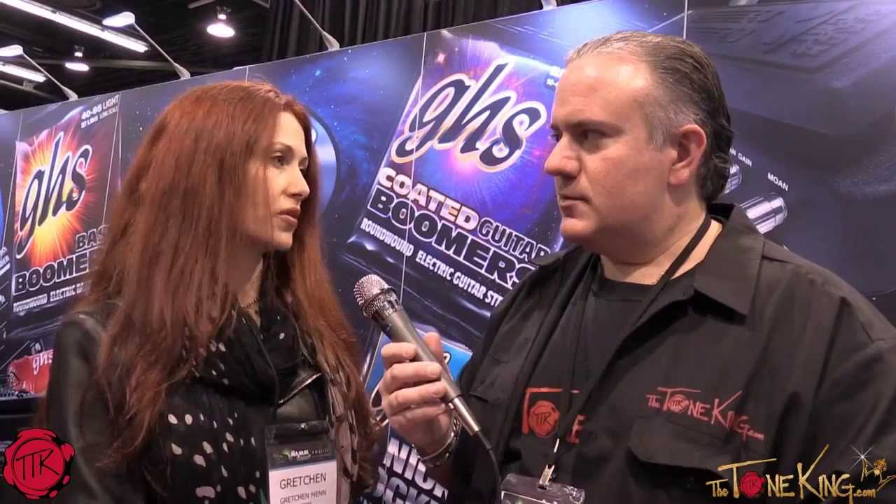 Gretchen Menn Interview (Rocktron / GHS Artist) ~ Winter NAMM 2014 ...