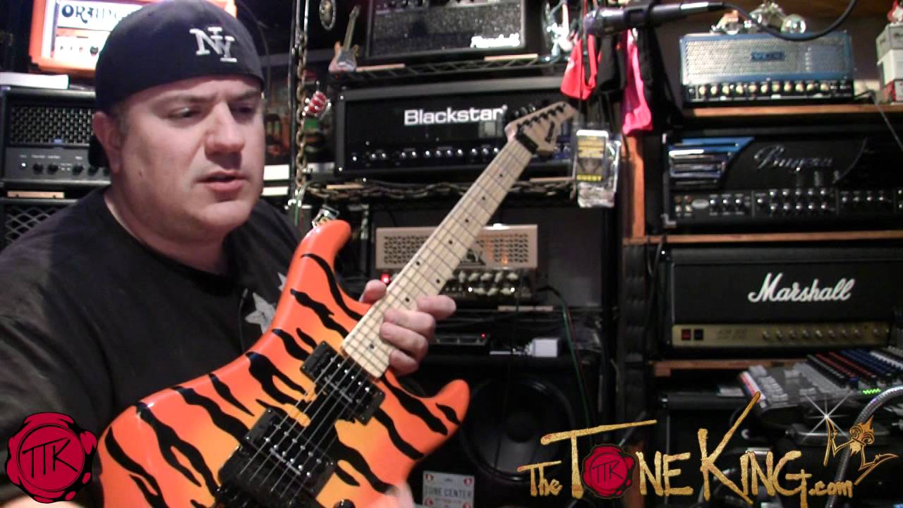 KRAMER PACER CLASSIC – Tiger / Bengal – SATCHEL Steel Panther Signature ...