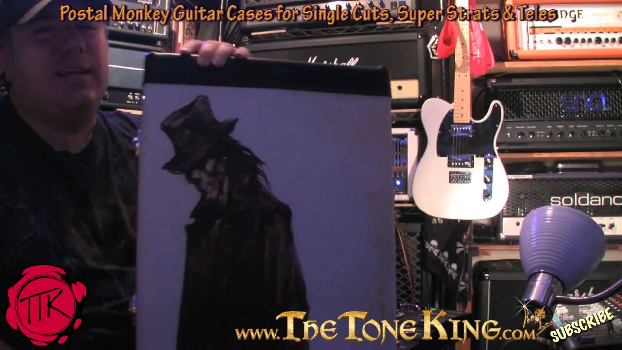 Postal Monkey Guitar Cases – Halloween Special – Using Carvin V3 Amp ...