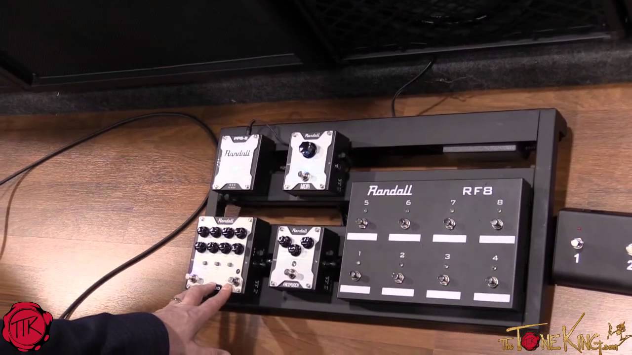 Randall Pedals : RGOD, Facepunch, MOR, PPS-2 : NEW for Winter 2014 : The Tone King