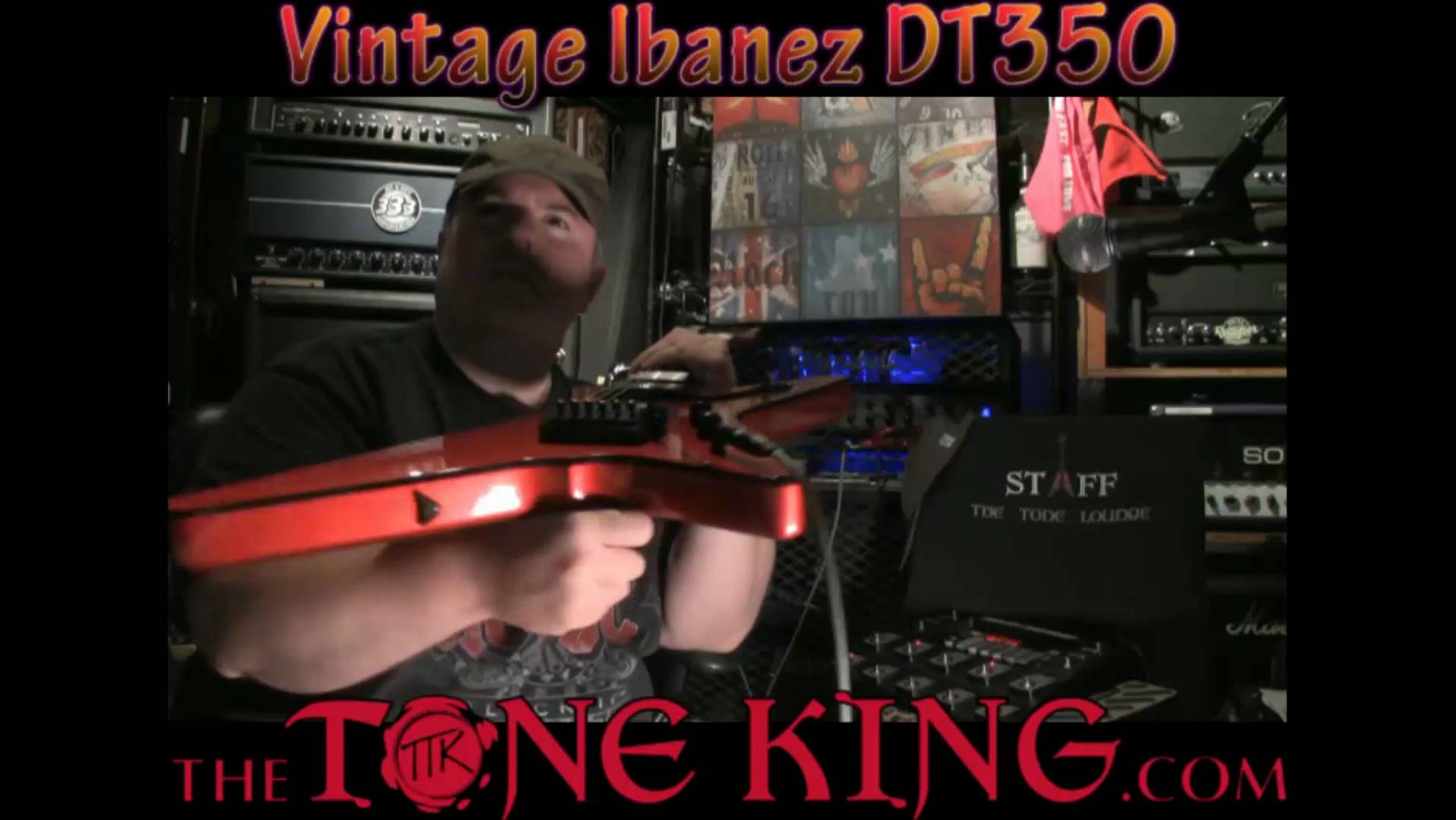 Vintage Ibanez DT350 Star Guitar like LTD’s Roope Latvala & Gus G ...