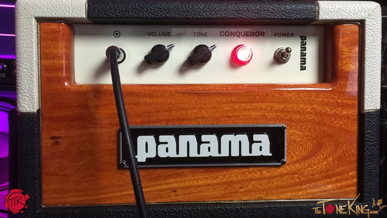 Panama Guitars – Conqueror – Demo & Review : The Tone King