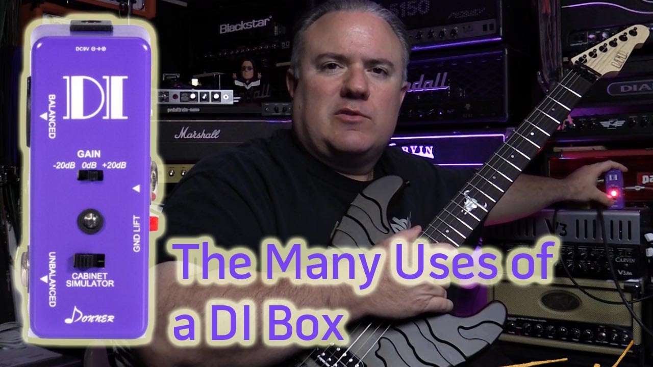 The Many Uses of a DI Box. Feat. Donner DI Demo. : The Tone King