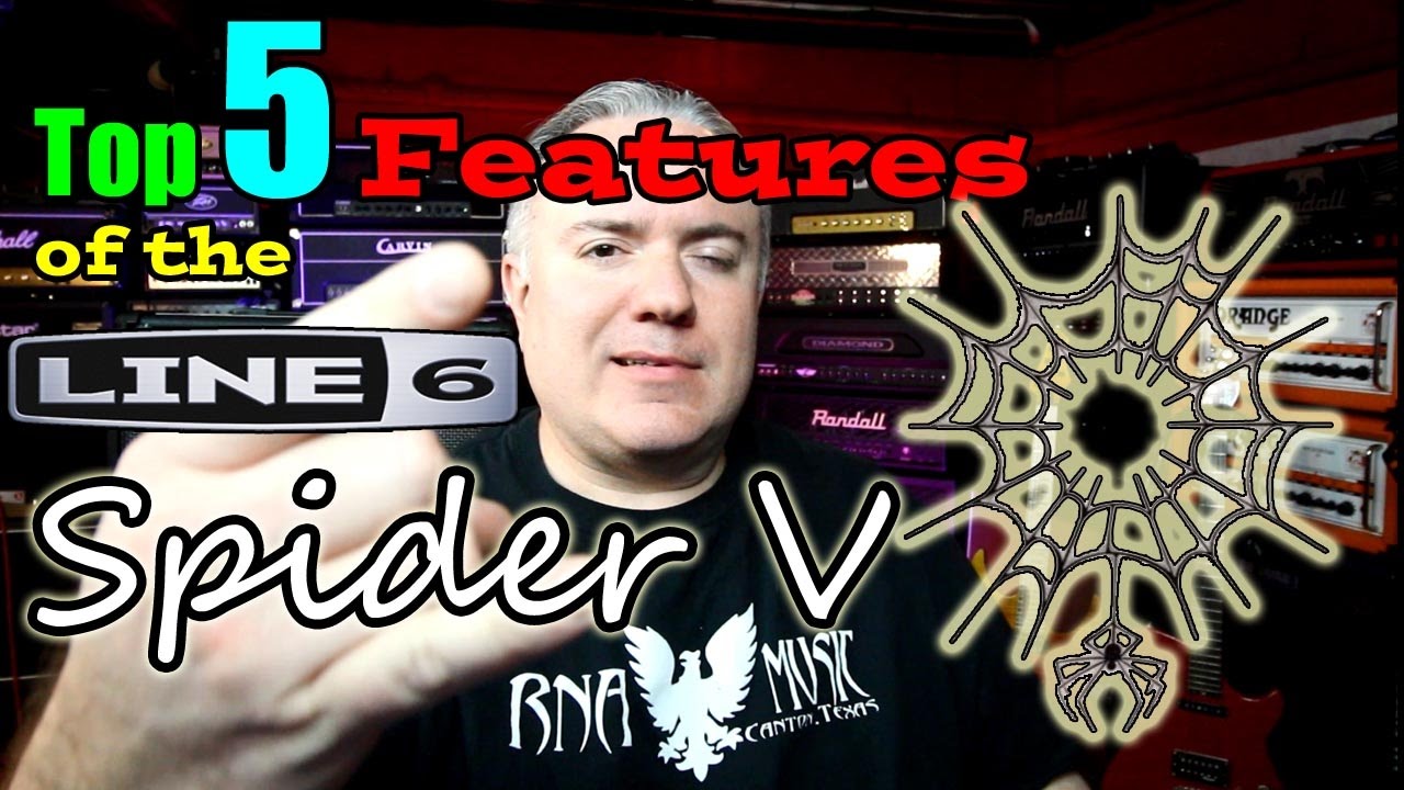 Top 5 Features of the LINE 6 Spider V : The Tone King
