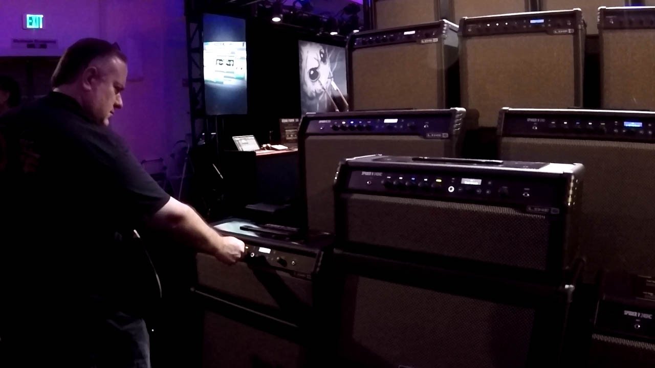 LINE 6 Spider V Head – Overview – Winter NAMM 2017 : The Tone King
