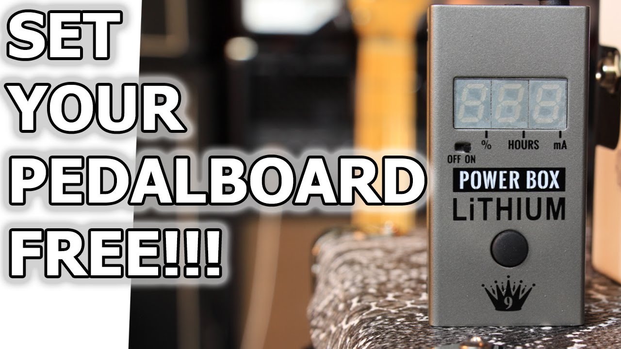SET YOUR PEDALBOARD FREE – BIG JOE POWER BOX LITHIUM Pedal Power : The ...