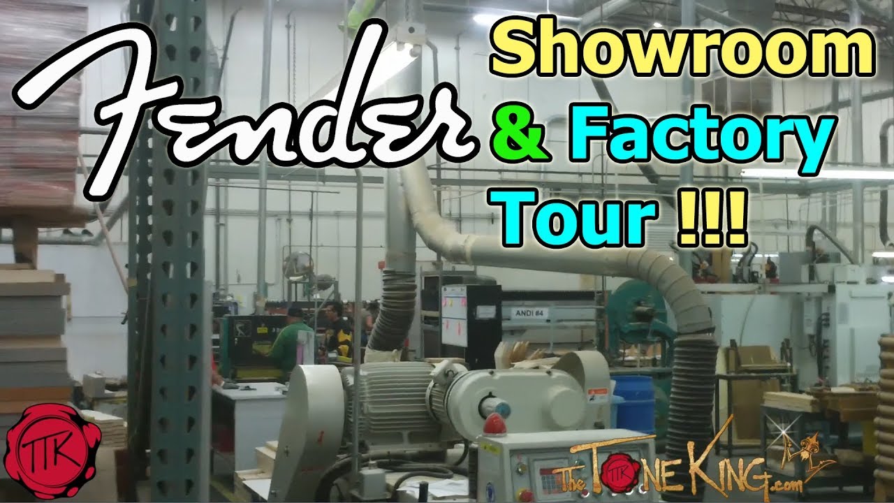 FENDER Guitars – FACTORY Tour & Showroom Tour – LOST FOOTAGE! : The ...