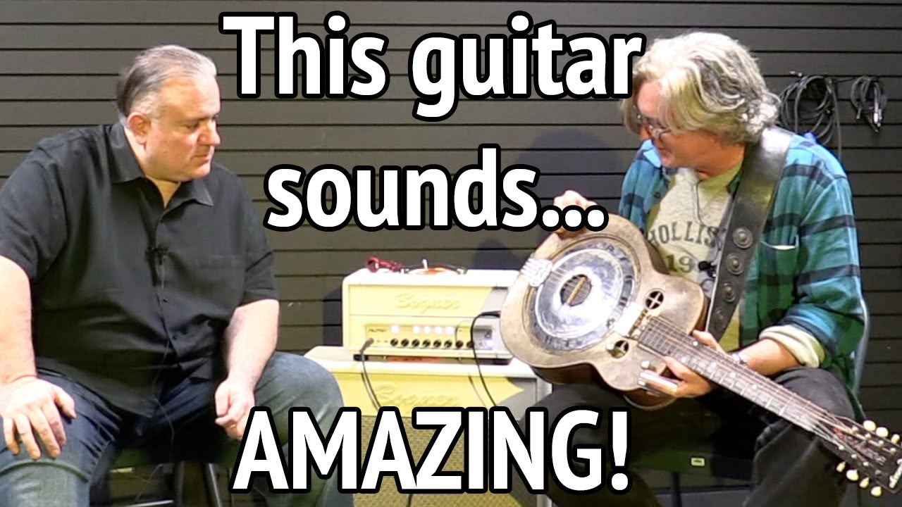 DIY Hubcap Guitar Sounds like CROSSROADS! : The Tone King