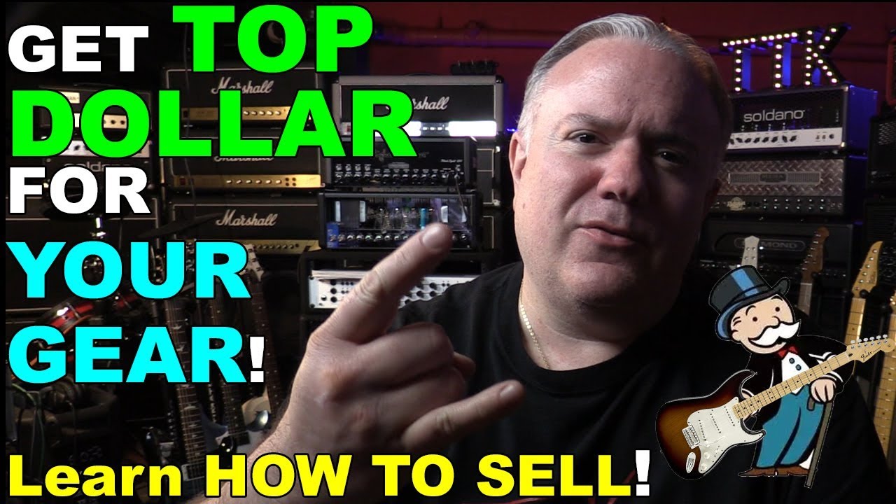 How to SELL YOUR GUITAR for MORE than it’s Worth! Secrets Revealed ...