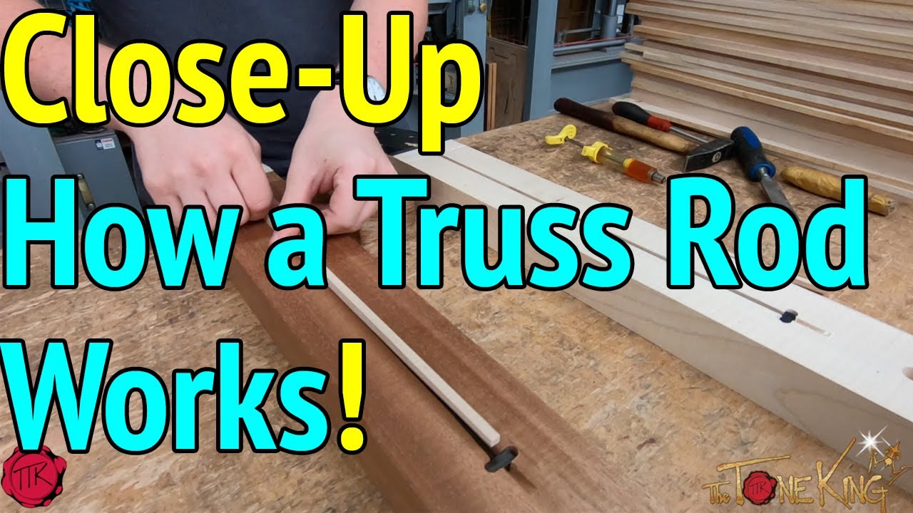 INSTALLING A TRUSS ROD into a GUITAR – LIKE A BOSS! : The Tone King