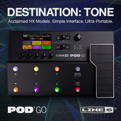 Line 6 POD GO – HX models, Simplified Interface, Ultra Portable! : The ...