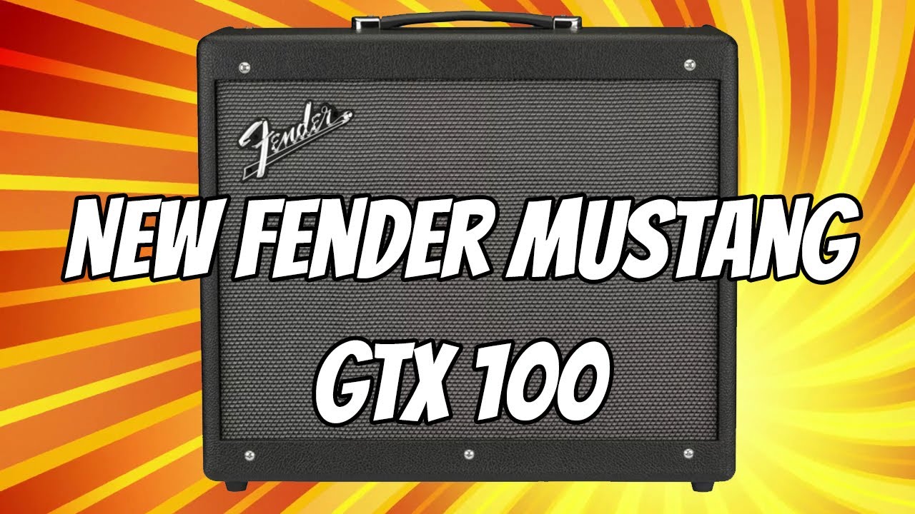 Fender Mustang GTX 100 Guitar Amp – Demo and Overview : The Tone King