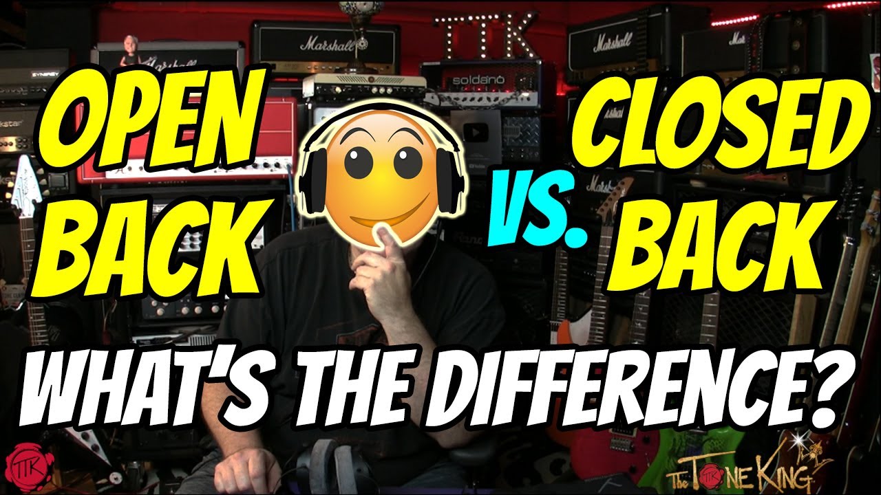 Open Back vs Closed Back Headphones – Beyerdynamic DT700 and DT900 Pro ...