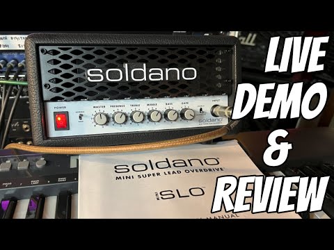 LIVE Demo & FULL Overview of the SOLDANO MINI 30 Guitar Amp – Spoiler ...