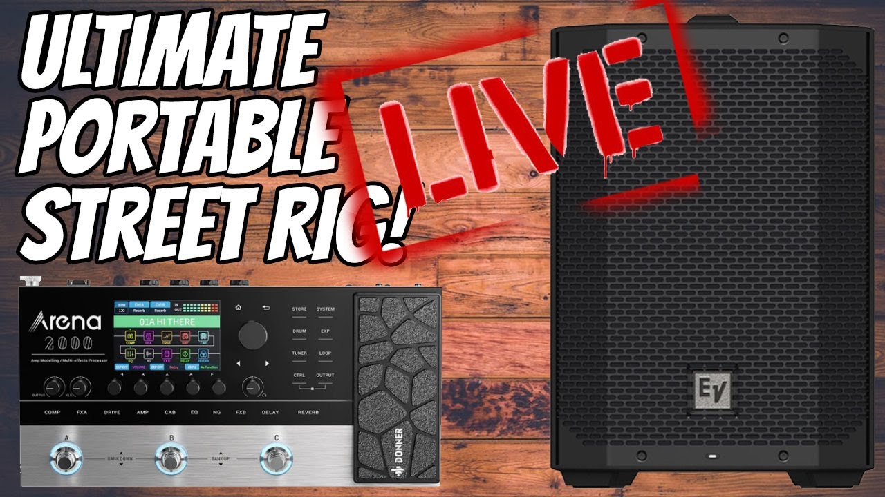 TTK LIVE – Ultimate Portable Rig for BUSKING / STREET MUSICIANS! EV ...